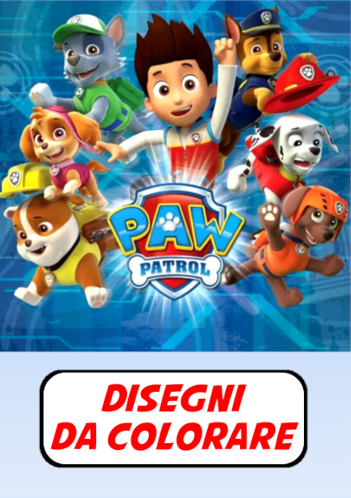 paw patrol da colorare - Disegno Da Colorare Per Tutti