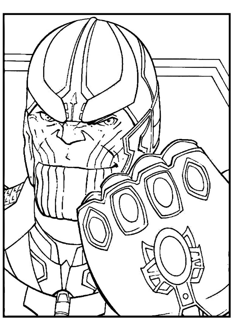 Avengers da Colorare : 27 disegni da stampare (GRATIS)