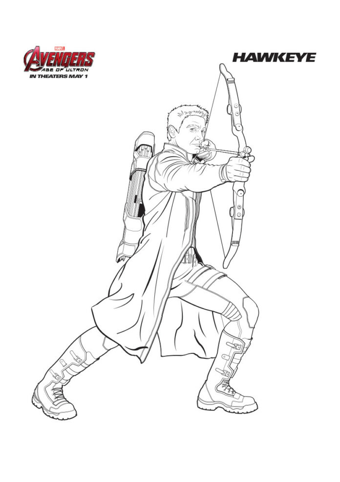 Avengers da Colorare : 27 disegni da stampare (GRATIS)