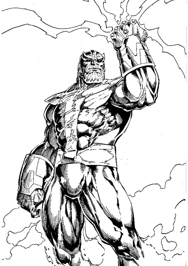 Avengers da Colorare : 27 disegni da stampare (GRATIS)