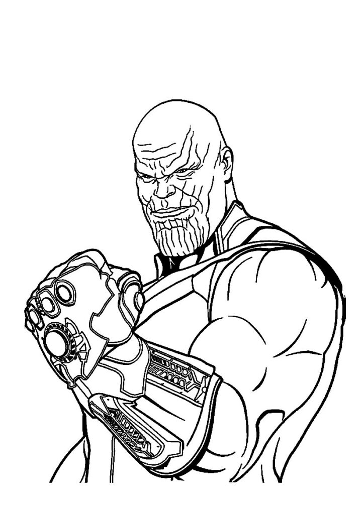 Avengers da Colorare : 27 disegni da stampare (GRATIS)