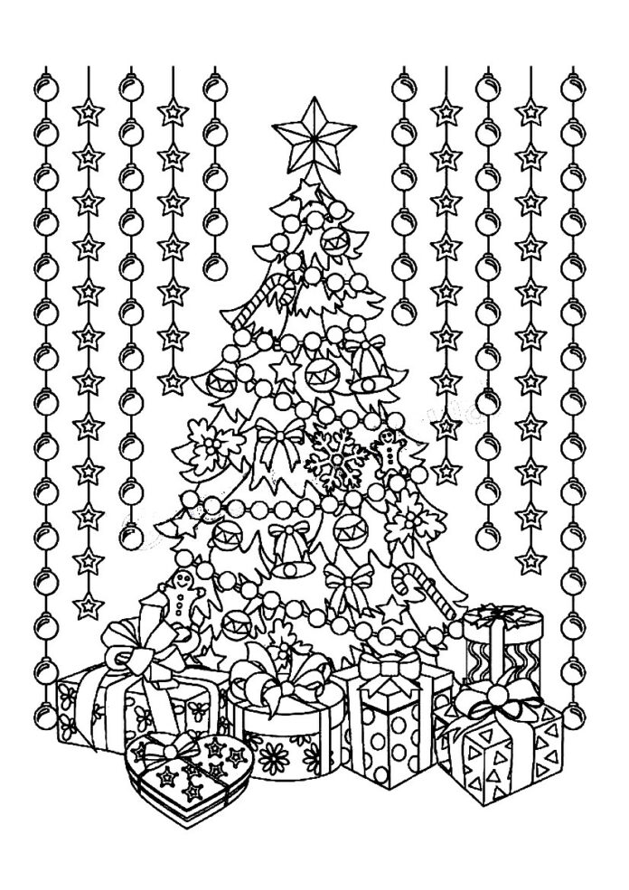 Disegni di Natale da colorare 🎄