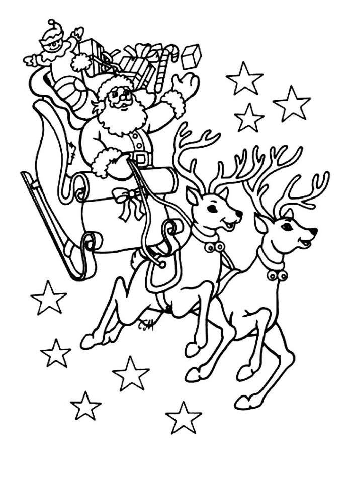 Disegni di Natale da colorare 🎄