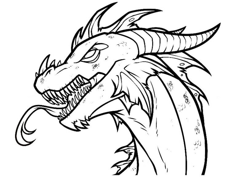 Drago Disegno : 50 immagini da colorare (GRATIS) 🐉