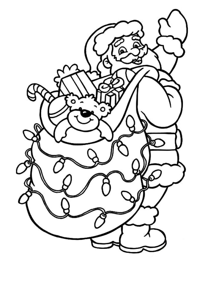 Disegni di Natale : 30 fantastiche immagini da colorare 🎁