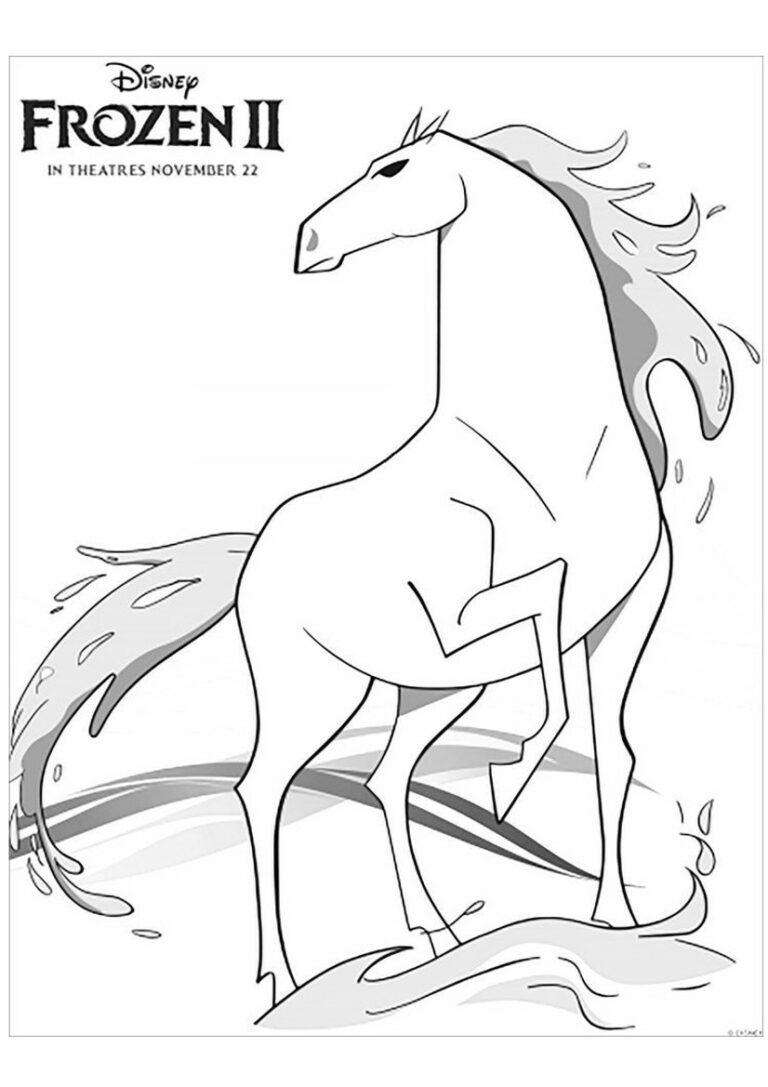 Frozen da Colorare : 20 disegni da stampare 👸
