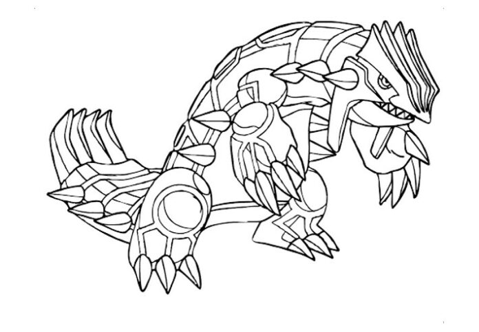 Disegni di Pokemon leggendari da colorare (PDF e JPG)