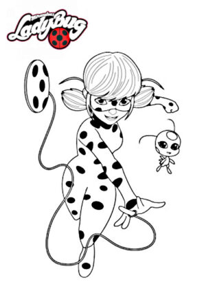 Disegni Ladybug da Colorare