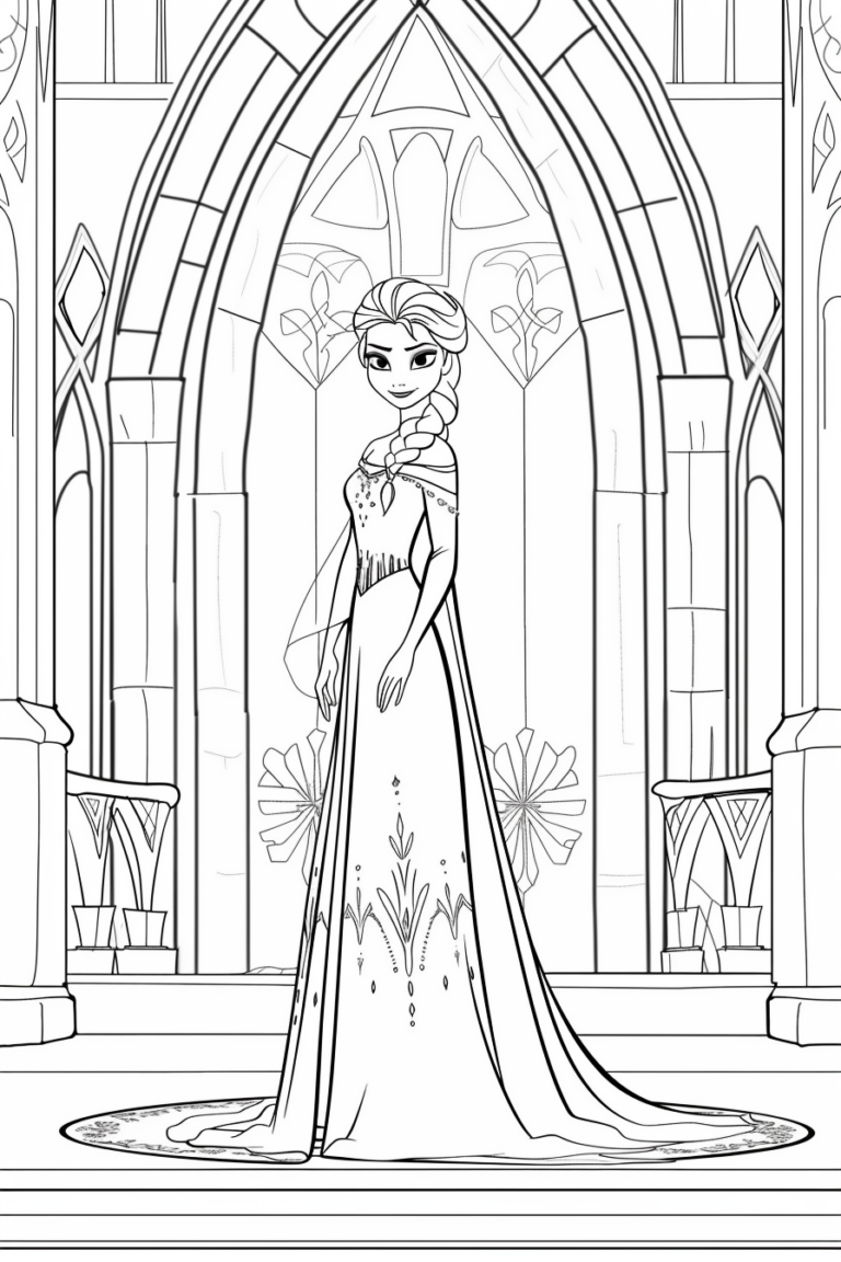 Disegni da Colorare di Frozen : 20 immagini da stampare 👸