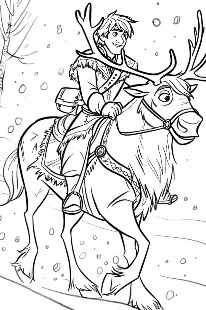 Disegni da Colorare di Frozen : 20 immagini da stampare 👸