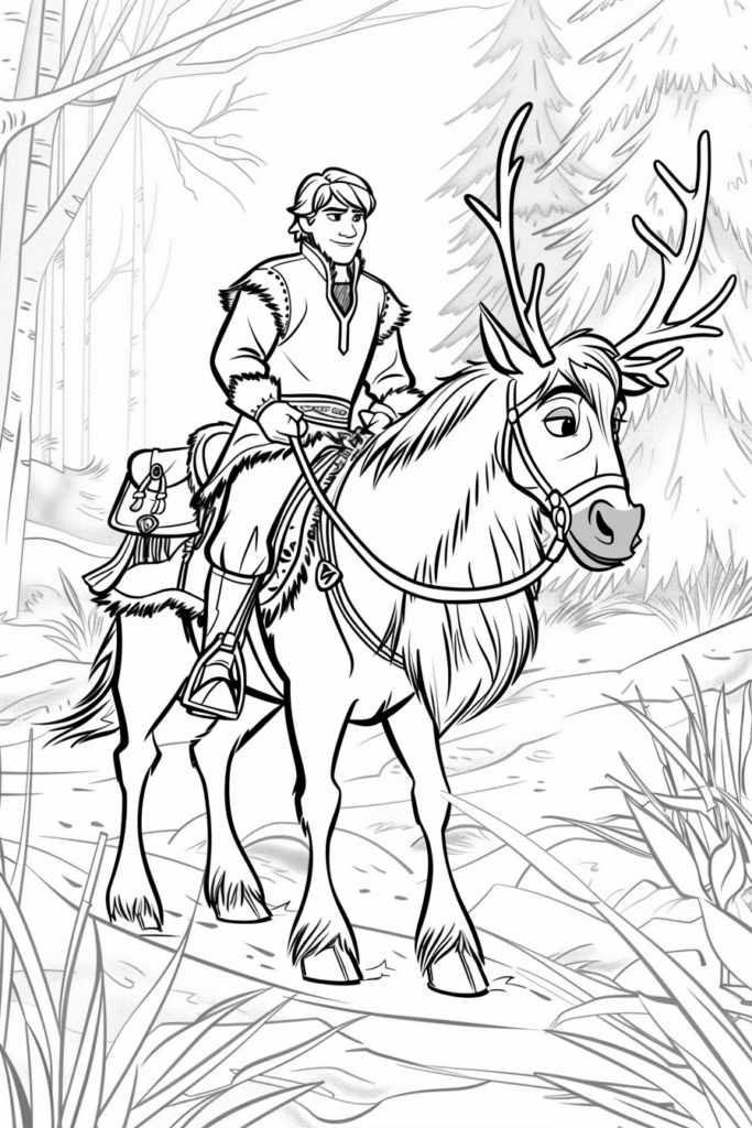 Disegni da Colorare di Frozen : 20 immagini da stampare 👸