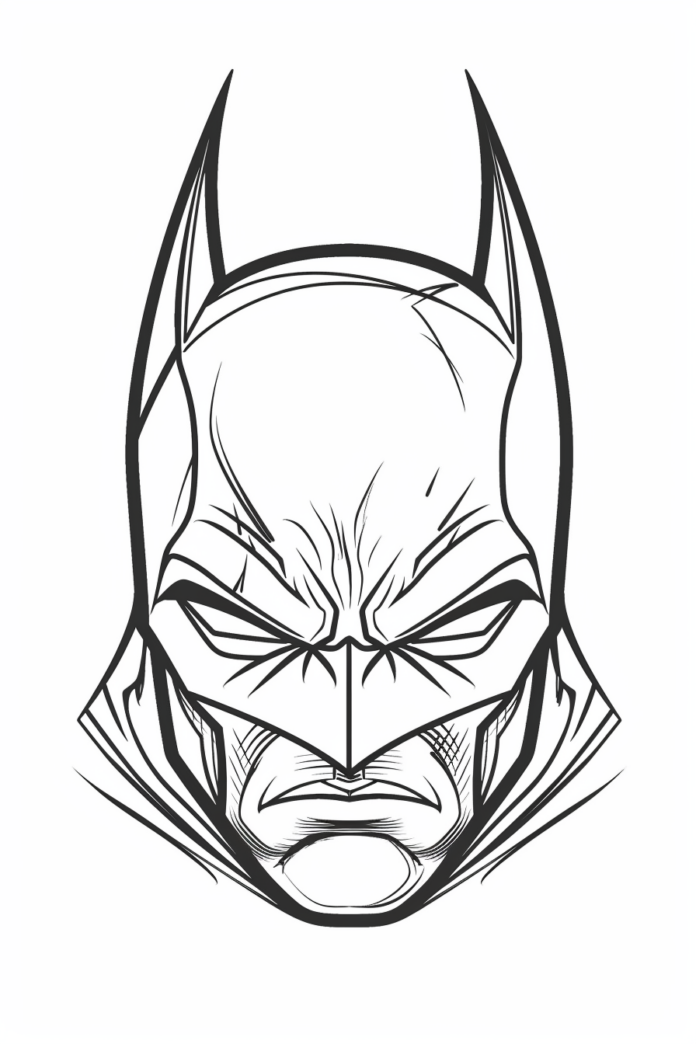 Disegni da Colorare Batman : 25 immagini da stampare