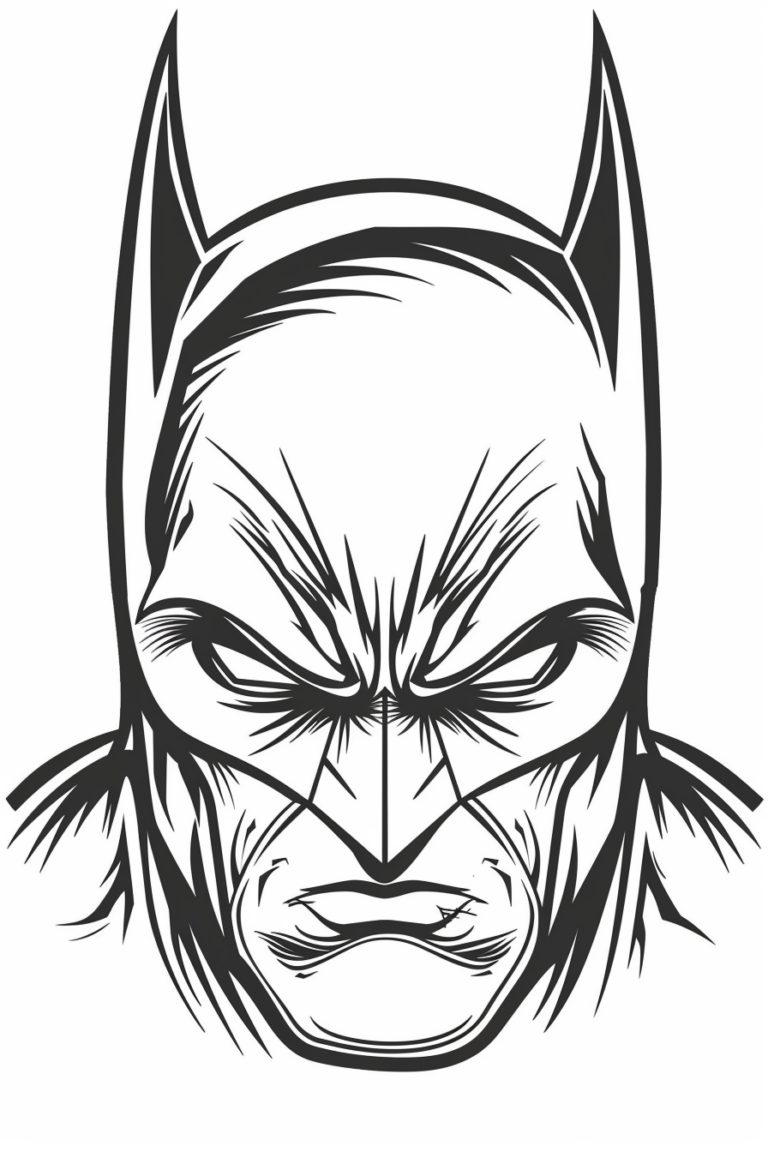 Disegni da Colorare Batman : 25 immagini da stampare