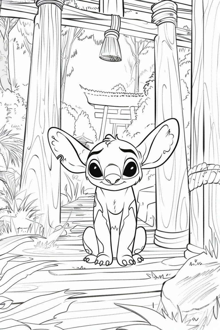 Disegni Lilo e Stitch da Colorare (25)