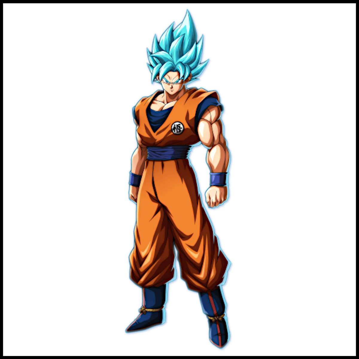 Goku Super Saiyan Blue da colorare