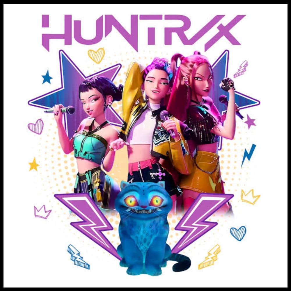 Huntrix da colorare : Disegni e 1 Libro PDF da stampare